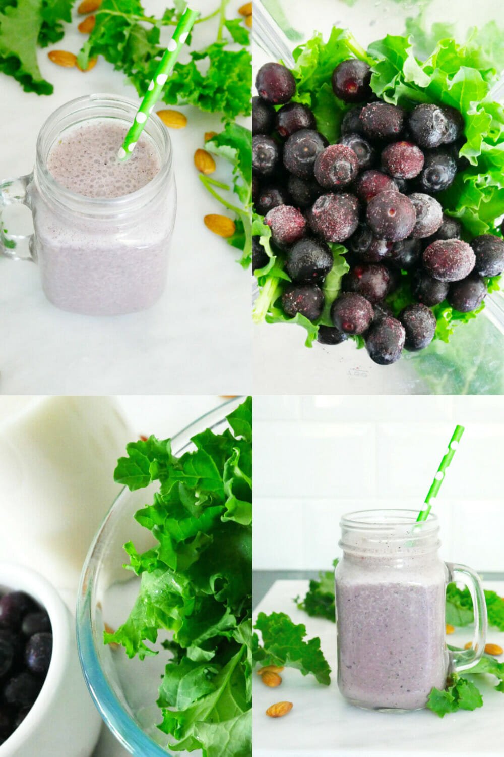 Ultimate blueberry kale smoothie recipe - No Fuss Kitchen
