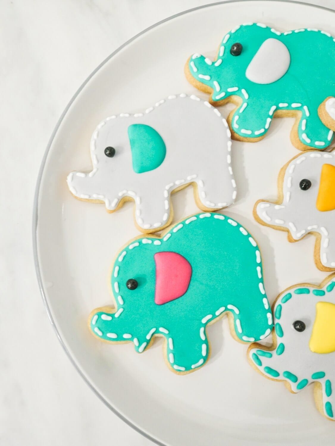 Elephant Cookies: How to Make Adorable Elephant Sugar Cookies - No Fuss ...