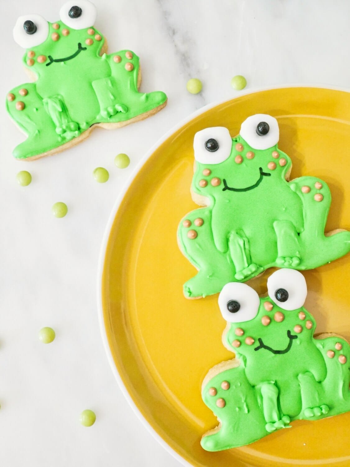Whimsical Frog Cookies: How to Make Frog Sugar Cookies - No Fuss Kitchen