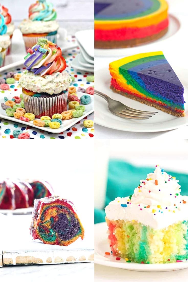 11+ Delicious Rainbow Dessert Recipes - No Fuss Kitchen